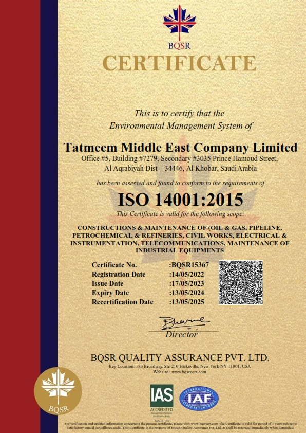 Home - TATMEEM MIDDLE EAST COMPANY PVT LTD